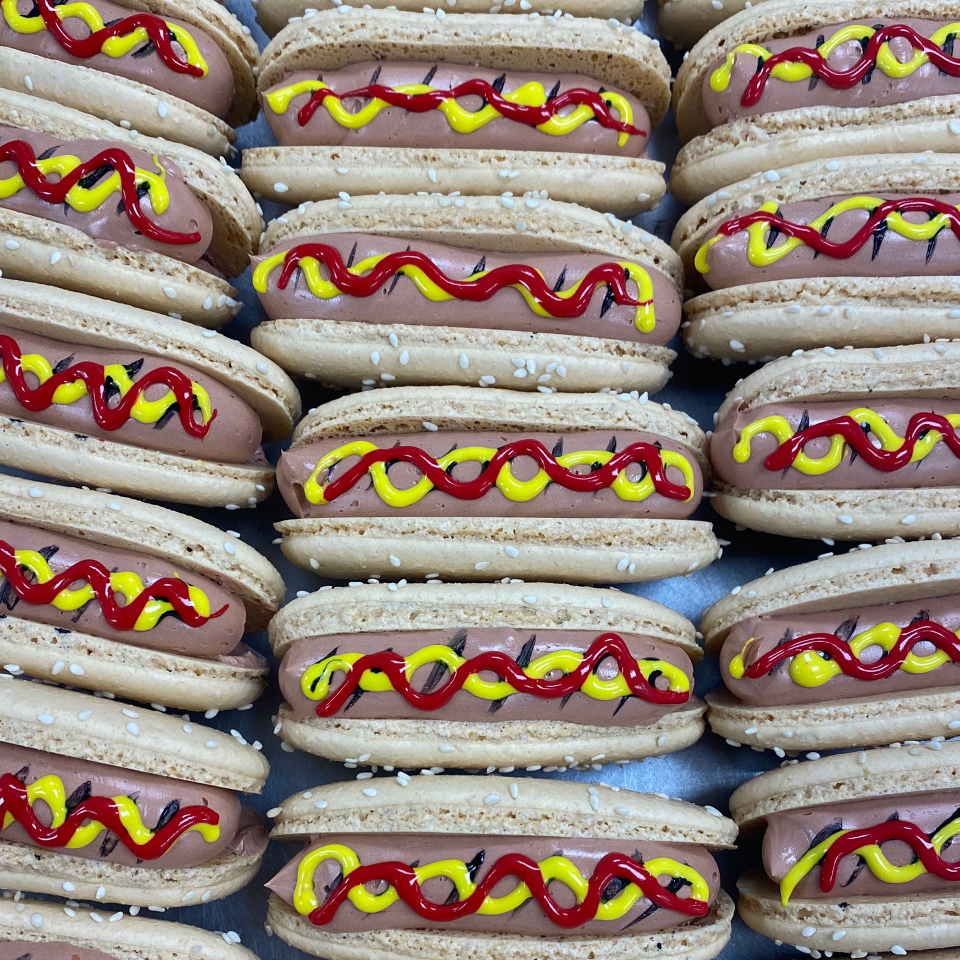Hot Dog Macs | Bella Macaron LLC